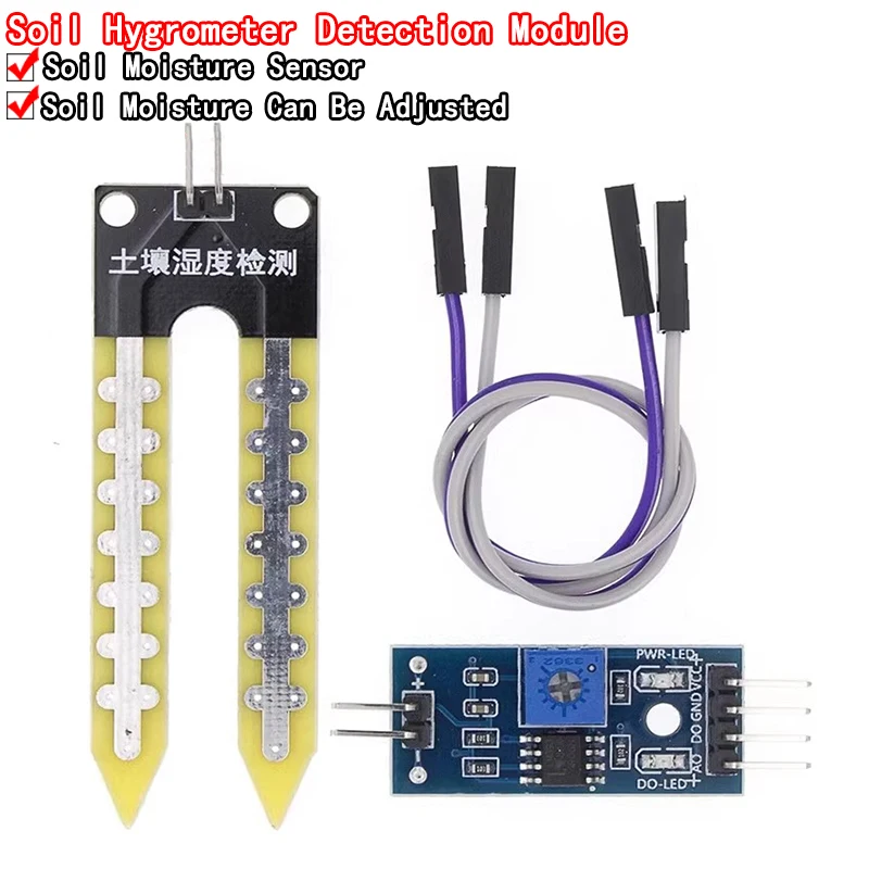 Smart Electronics Soil Moisture Hygrometer Detection Humidity Sensor Module For arduino ...