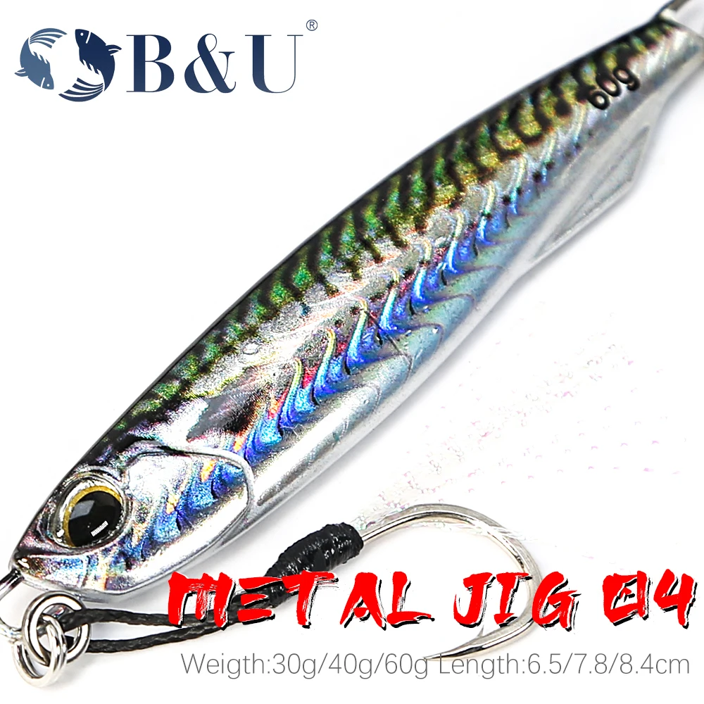 New Metal Jig Fishing Lures - Easy Fishing Tackle