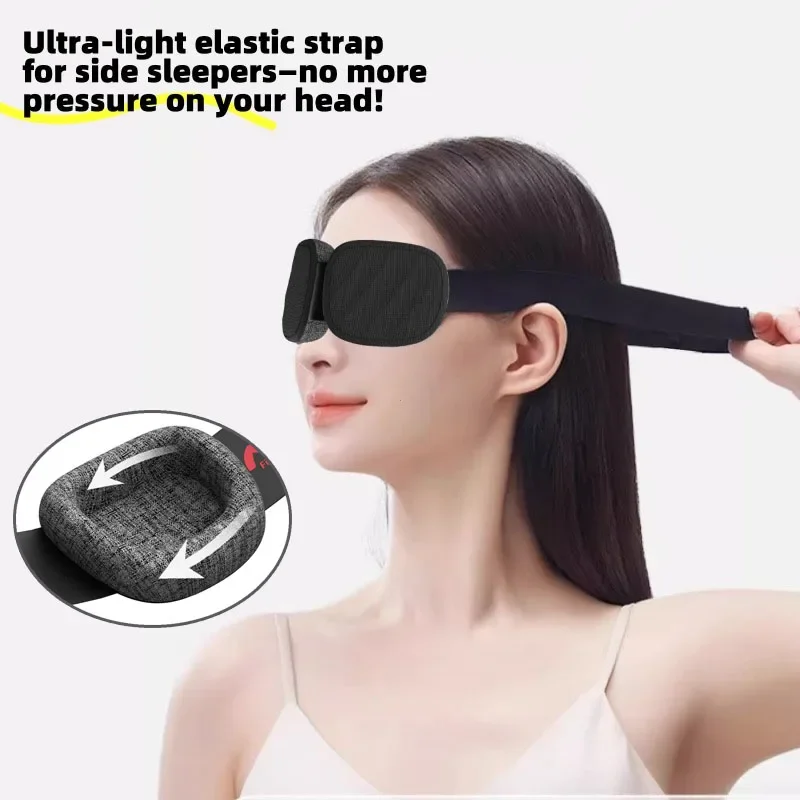 3D Sleeping Eye Mask Block Out Light Sleep Mask for Eyes Slaapmasker ...