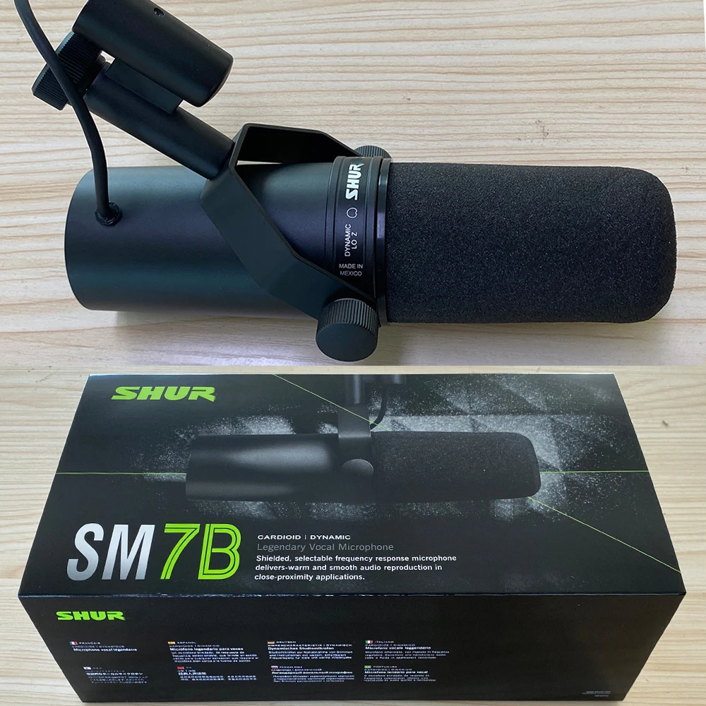SM7B-Professional-Cardioid-Dynamic-SM7B-Microphone-Studio-Selectable ...