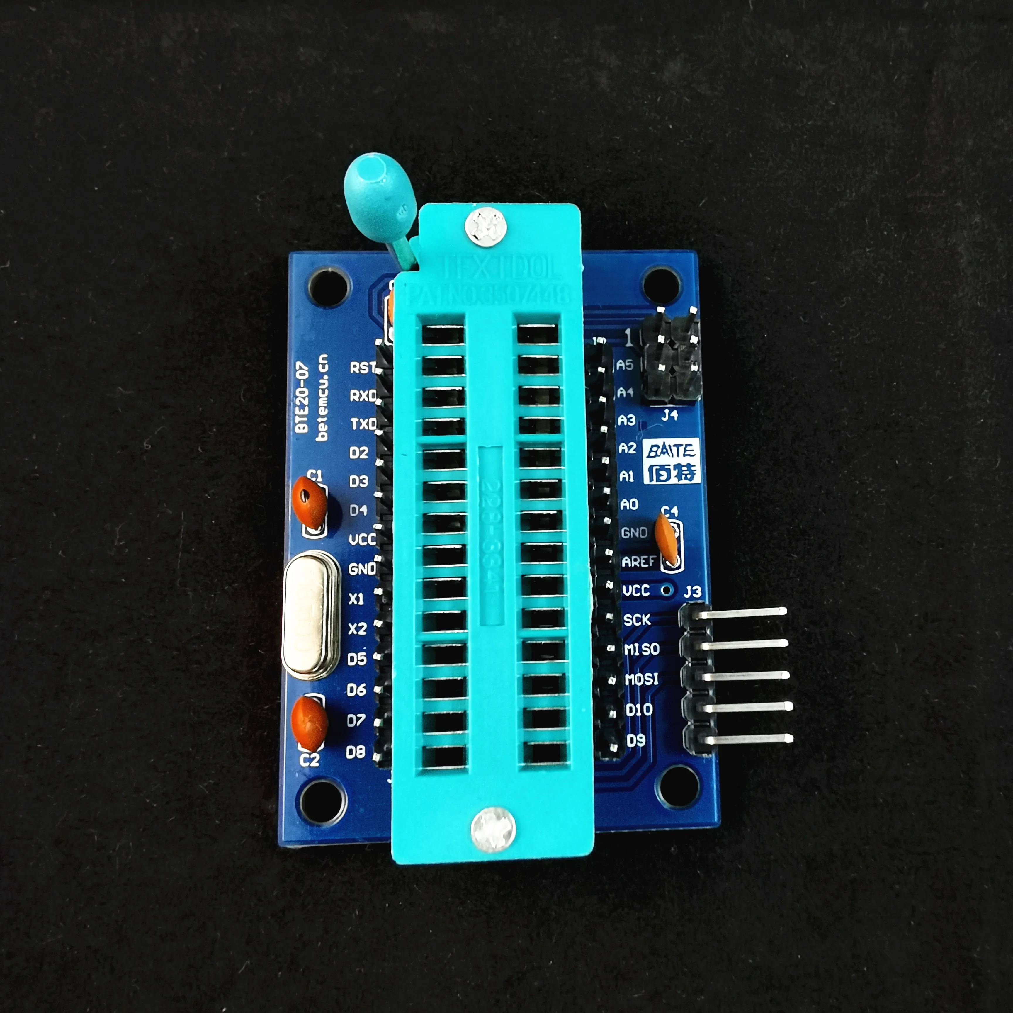 Atmega48/8/168/328P-PU DIP28 Minimum System Board Can Make Arduino Programming Block With ISP6 ...