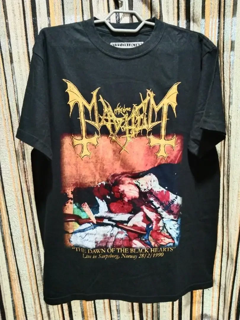 Camiseta-de-la-banda-de-Mayhem-el-amanecer-del-Tour-de-corazones-negros ...