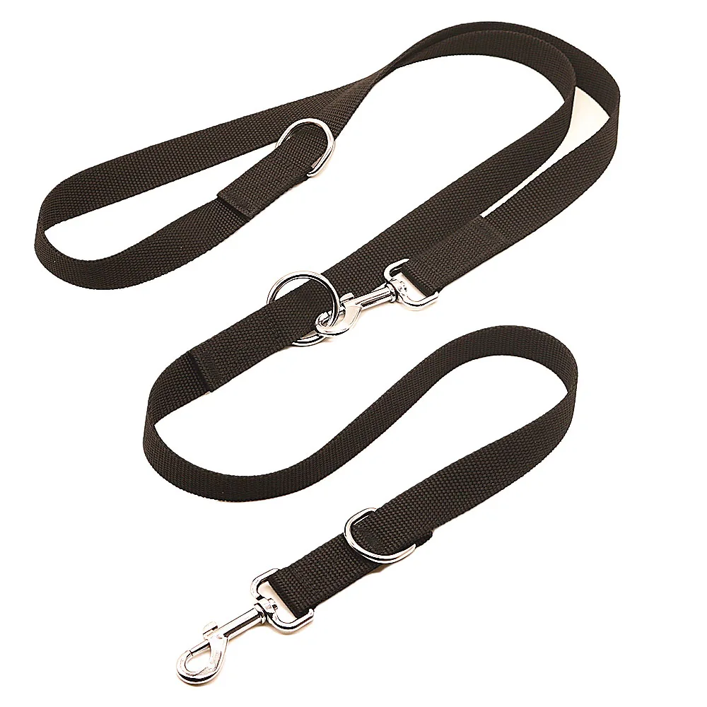 Multifunctional-Dog-Leash-Double-Head-two-dog-Lead-Adjustable-Dogs ...