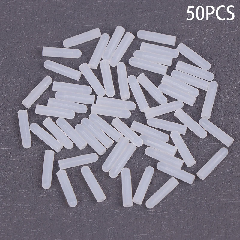 50 Pcs Dispensing Needle Protective Cover Silicone Needle Protective ...