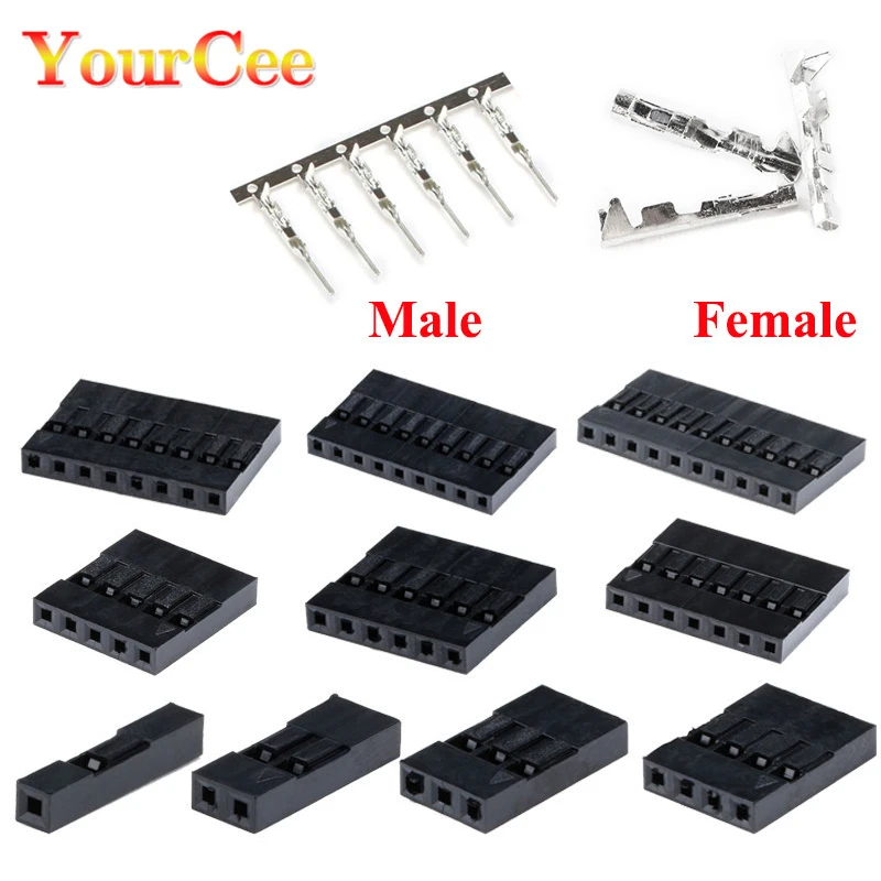 Dupont Connector Shell 2 3 4 5 6 7 8 9 10 11 12 13 16p Pin Single Row 2 ...