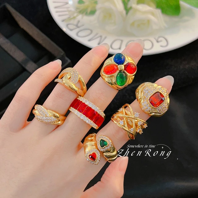Nepali Jewelry Gold Plated Ring