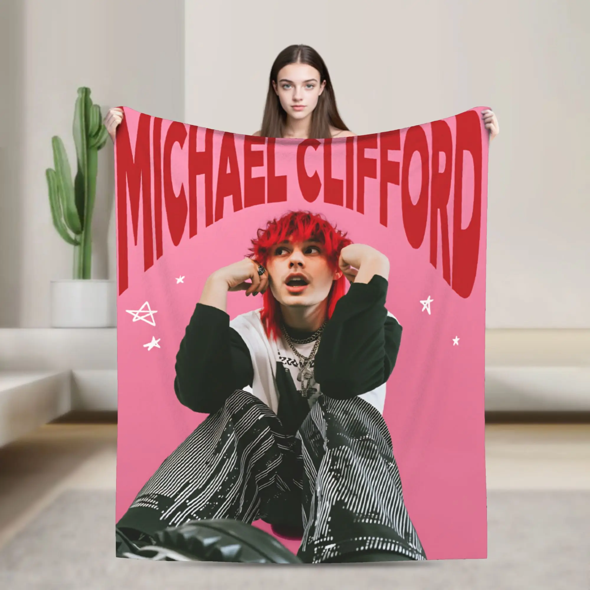 Michael Clifford Warm Soft Blanket 5 S-Seconds Summer Plush Bedding ...