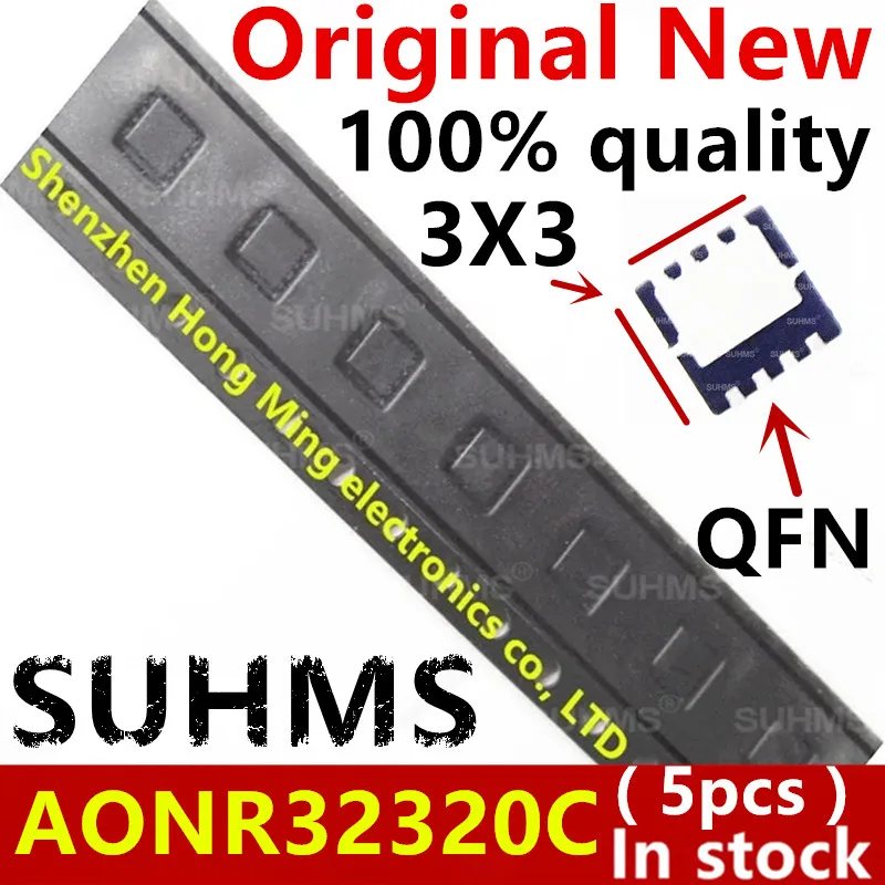 (5piece)100% New AONR32320C AON32320C AO32320C 32320C QFN-8 Chipset ...