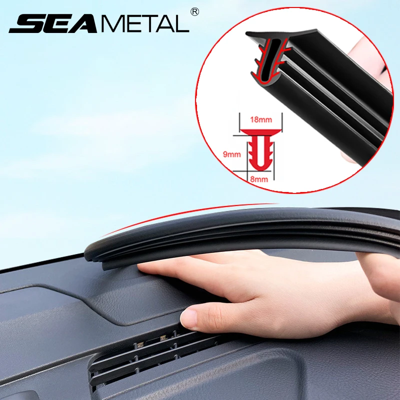 SEAMETAL-Car-Dashboard-Seal-Strip-1-6m-Front-Windshield-Gap-Noise ...