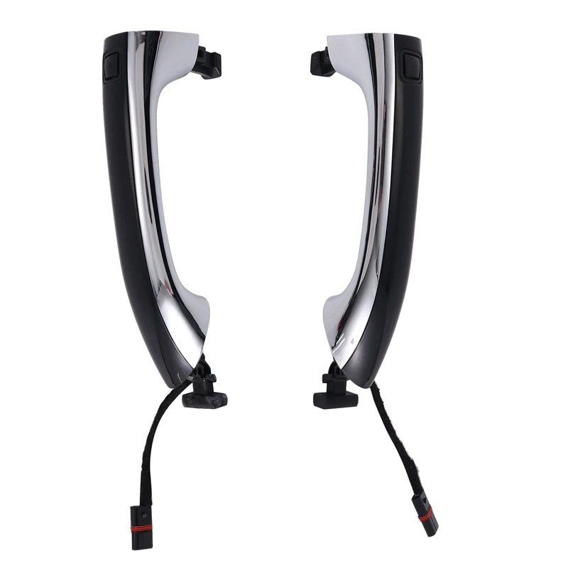 2PCS-Car-Front-Rear-Left-Right-Door-Handle-Replacement-Parts-For-Benz ...