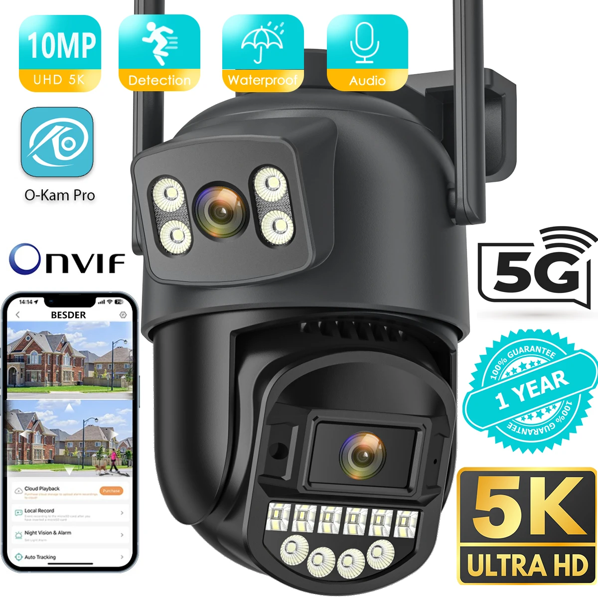 10MP-PTZ-IP-Camera-8MP-4K-Outdoor-Dual-Lens-Dual-Screen-5G-WIFI-Camera ...