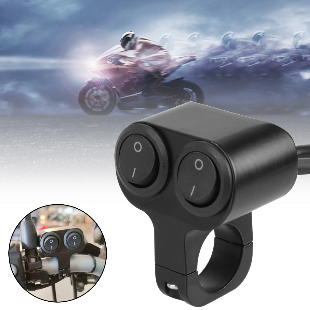 12V-Motorcycle-Switch-For-Headlight-Turn-Signal-Light-Button-Indicator ...