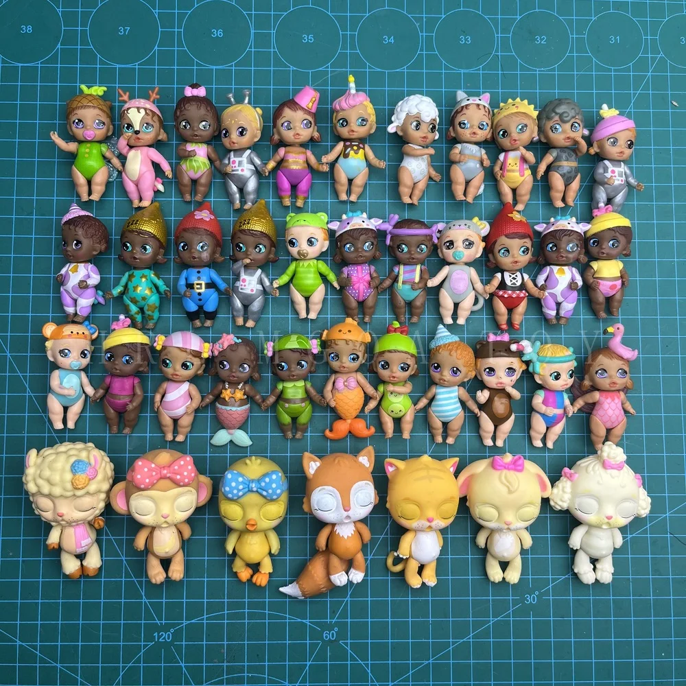 Original Multi Style Can Choose Swaddling Baby Born Surprise Mini Baby ...