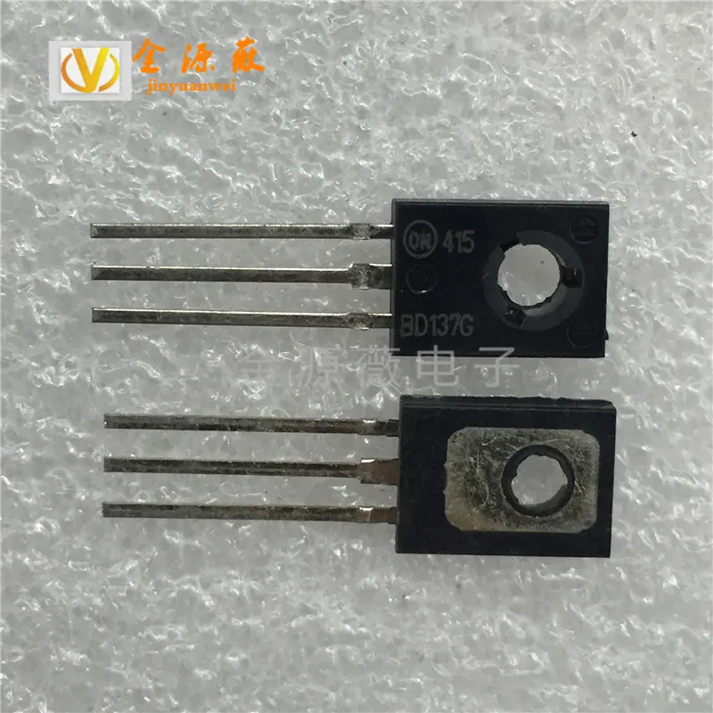 10pcs-BD137G-BD137-medium-power-type-silicon-NPN-transistor-plug-into ...