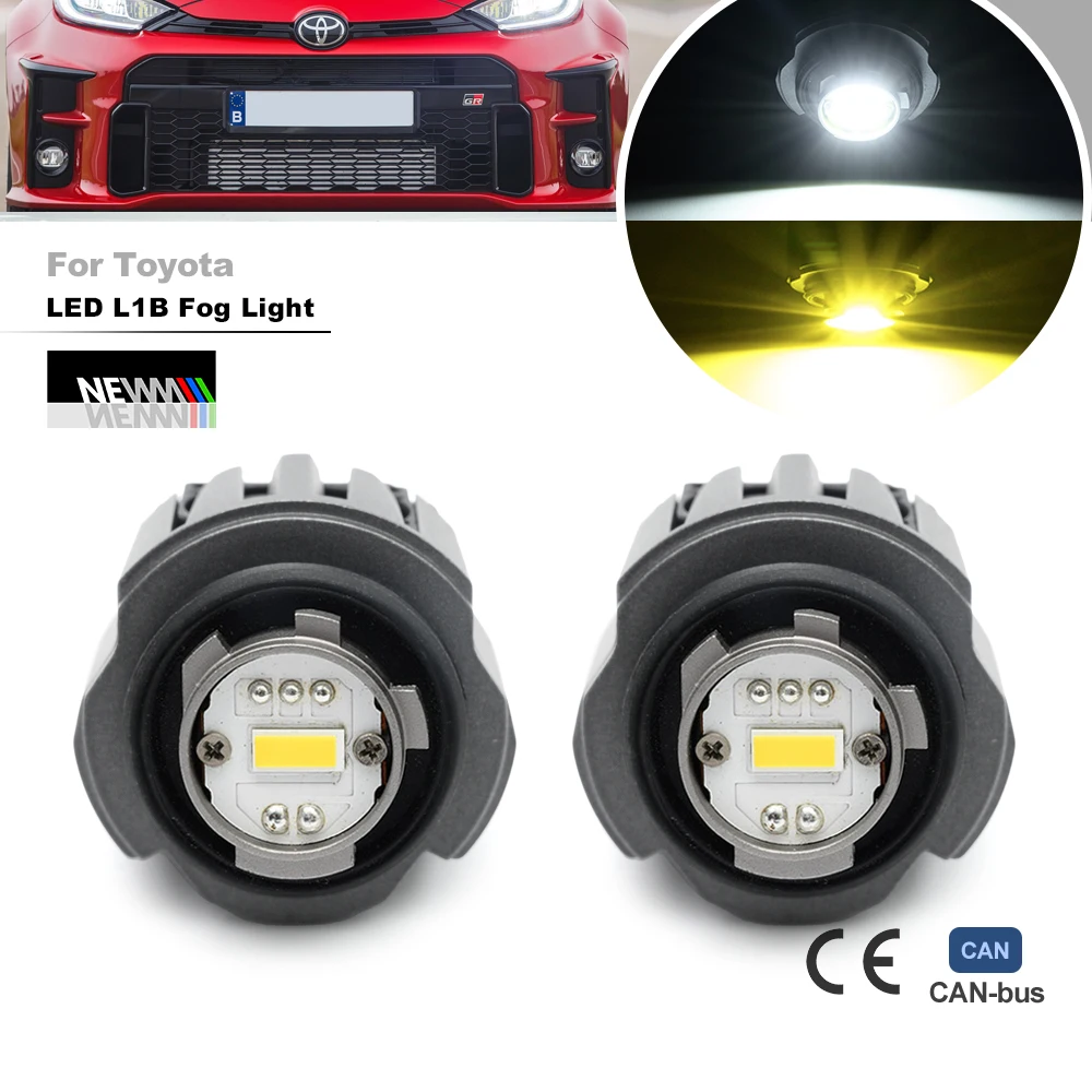 L1B-L1-LED-Fog-Light-Bulbs-For-2020-Toyota-Yaris-IV-XP210-Yaris-Cross ...