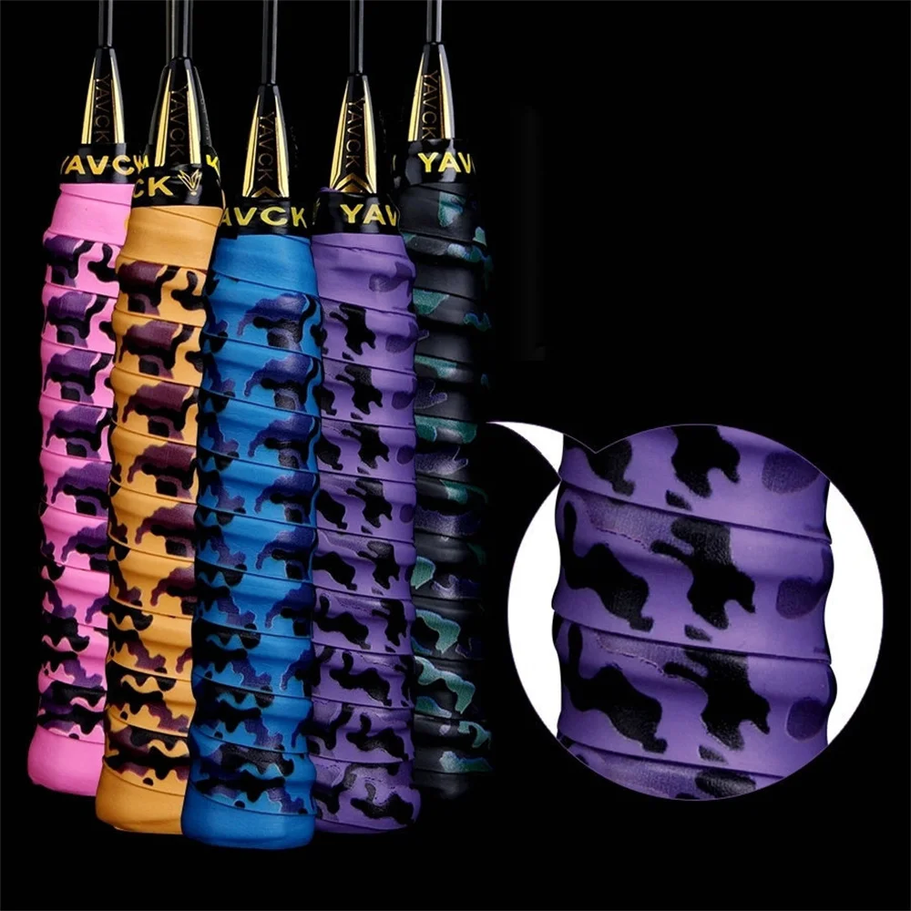 Anti-Slip-Sweatband-Camouflage-Print-Badminton-Racket-Belt-Accessories ...