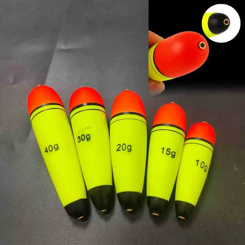 4pc-15-100g-Foam-Fishing-Float-Floating-Buoyancy-EVA-Elastic-Boya ...
