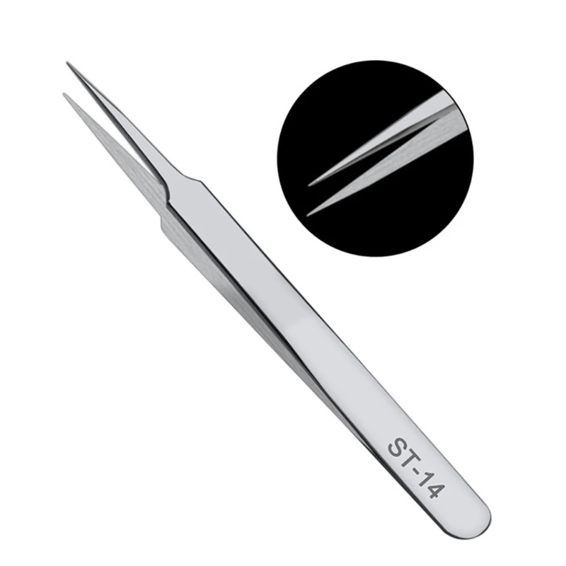 Precision-Tweezers Multipurpose Straight Curved Tweezer Medical Tool ...