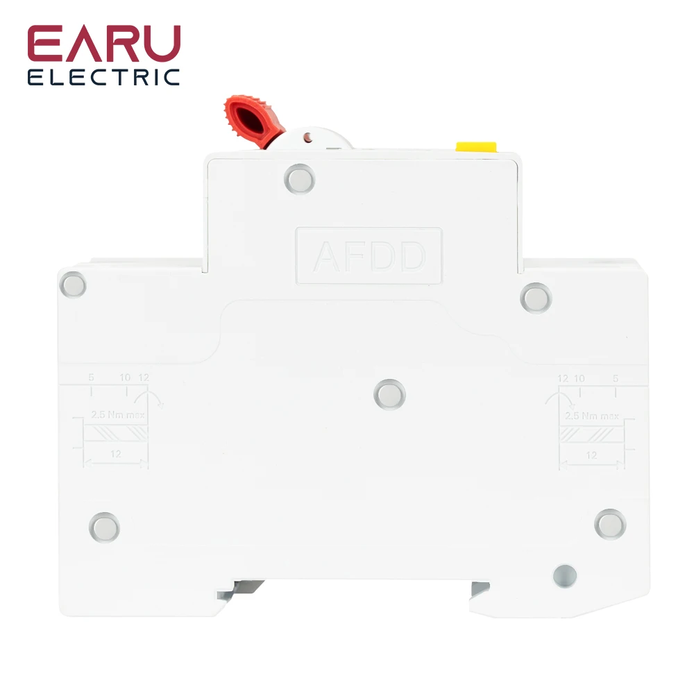 Earu 2P AFDD-63 AFCI Dispositivo di sicurezza per il controllo RCBO Controllo automatico della ...