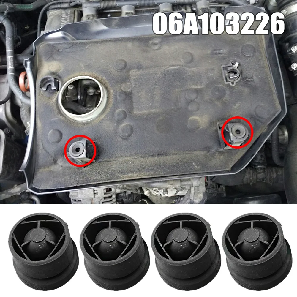 Car-Engine-Cover-Cushion-Rubber-Pier-Shock-Buffer-Cover-06A103226-For ...