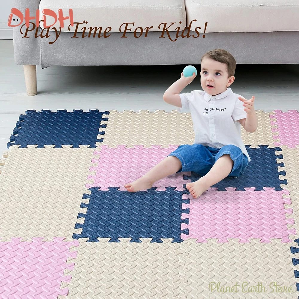 1-20PCS Anti-Slip Home Rugs Puzzle Floor Mat Foam Rug Baby Play Mat ...