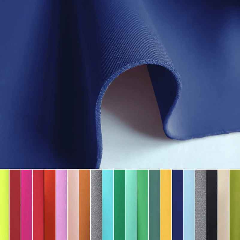 Scuba Knitting Fabric Elastic Air Layer Spandex Apparel Design Fabrics ...