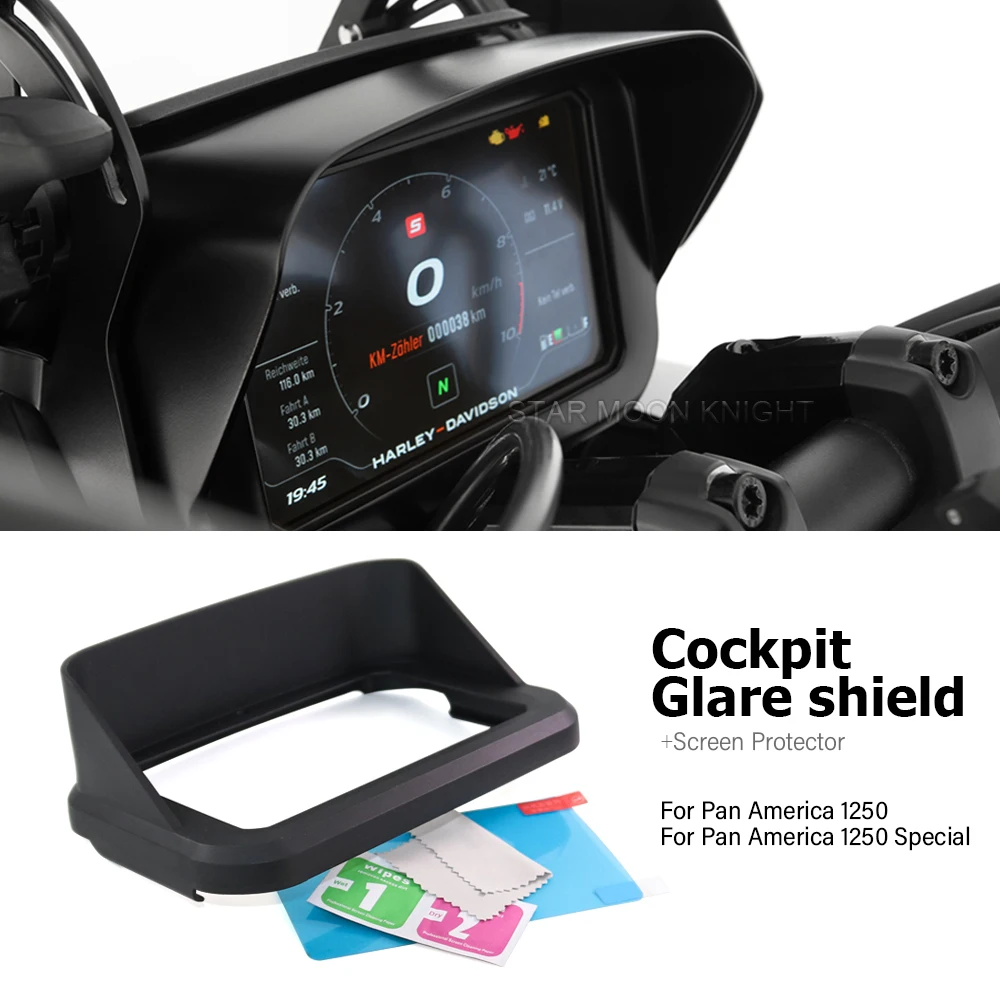 For-Pan-America-1250-Special-RA1250-2021-2022-2023-Cockpit-Glare-Shield ...