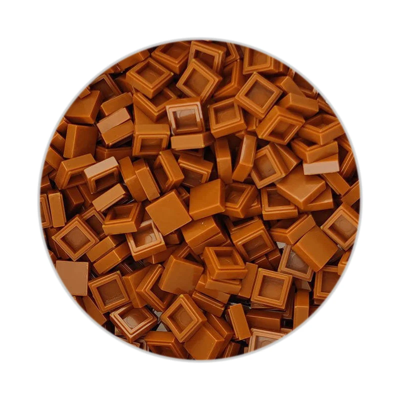 200/330/660 piezas MOC Pixel Partículas Placa Lisa 1x1 DIY Bloques de ...