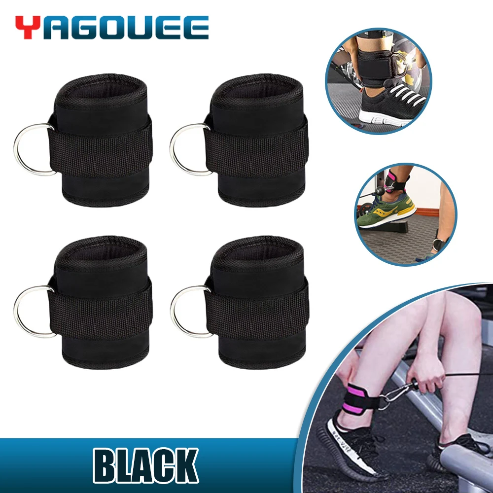1Pcs Fitness Adjustable D ring Ankle Support Strap Dance Training Shock ...