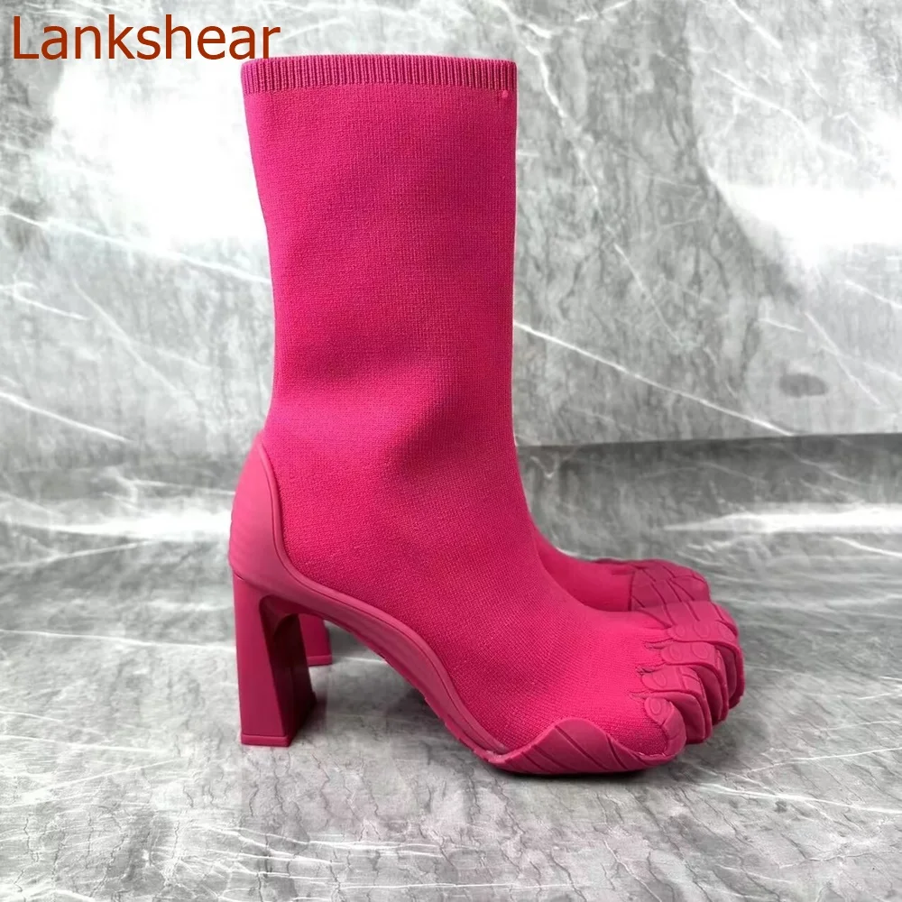 Botas-de-mujer-con-punta-cuadrada-y-punta-abierta-tac-n-cuadrado ...