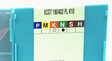 ORIGINAL 10PCS CARBIDE INSERT VCGT 160402 FL K10| | - AliExpress