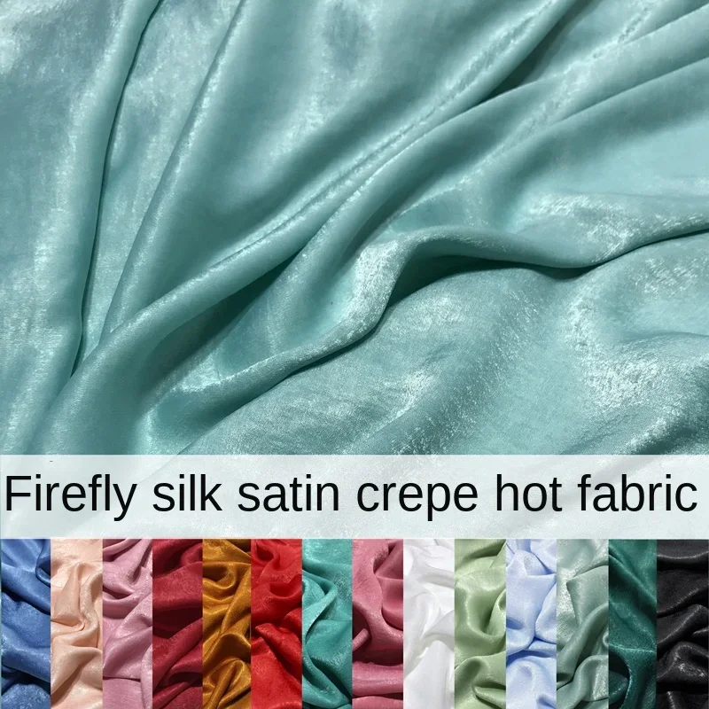 Silk-Satin-Crepe-Chiffon-Fabric-Hanfu-Long-Shirt-for-Dress-Cloth-Per ...