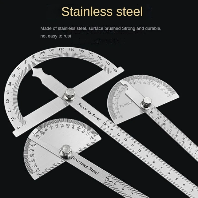 Stainless Steel Protractor Angle Finder