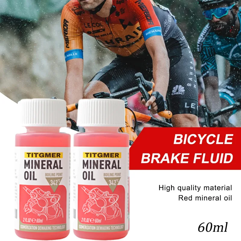 1-2-3-4-5-6PC-60ML-Bicycle-Brake-Mineral-Oil-System-Fluid-Cycling ...
