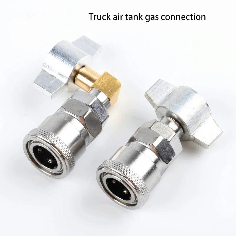Truck-Air-Tank-Intake-Joint-Quick-Connect-Outlet-Straight-Through-Elbow ...