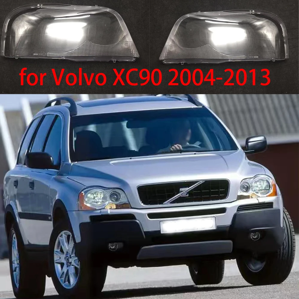 Car-Front-Headlight-Glass-for-Volvo-XC90-2004-2013-Replacement-Lens ...