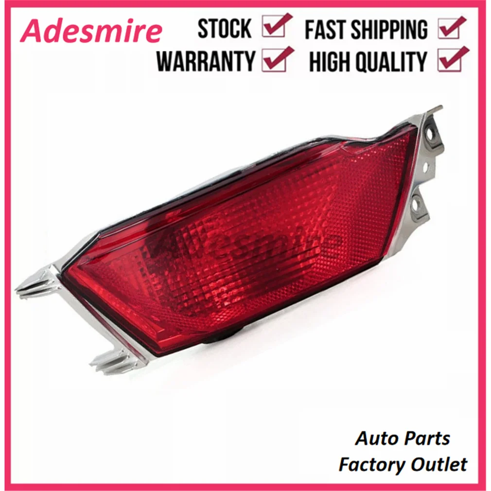 Rear Bumper Tail Turn Signal Reflector Fog Lamp Light with Bulb ...