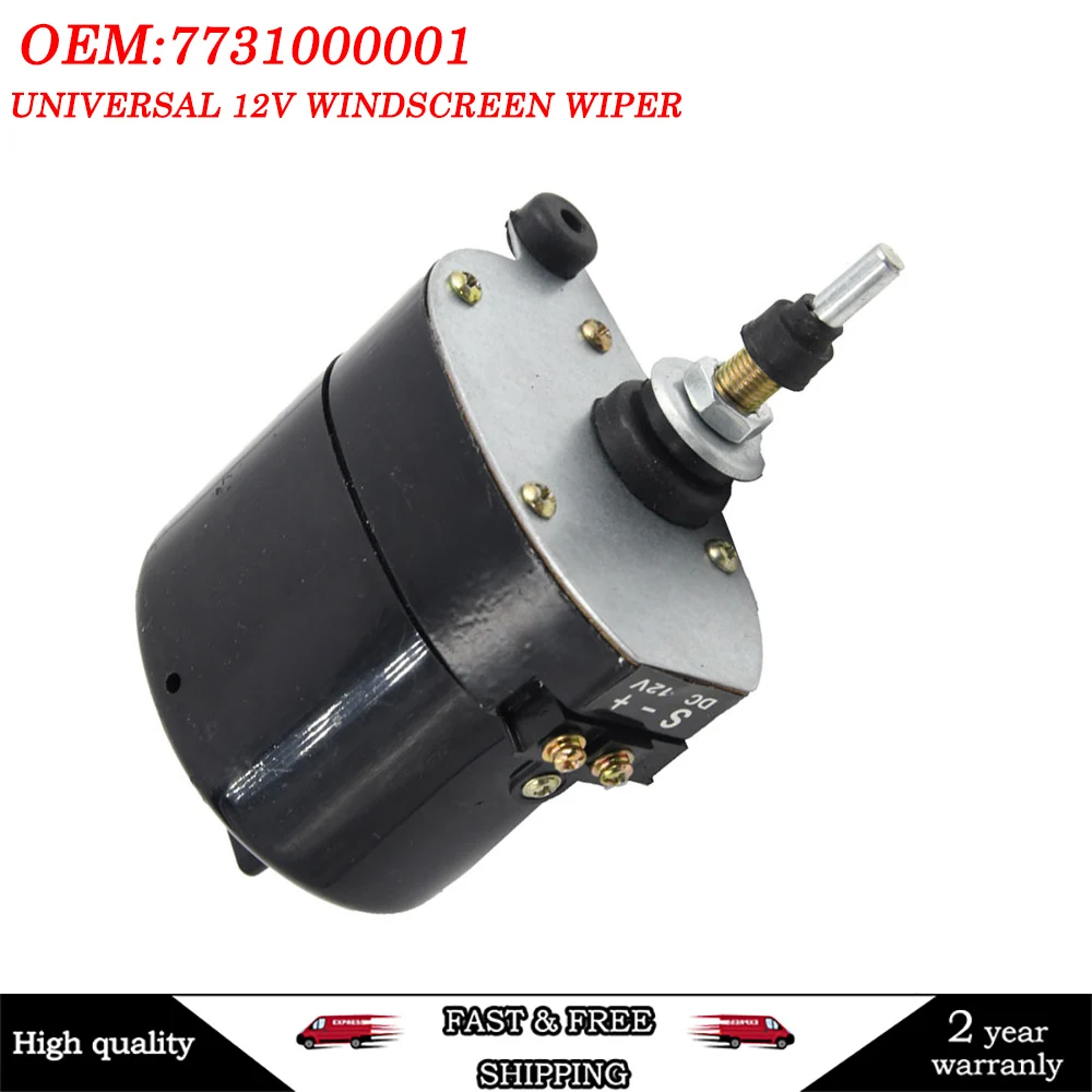12v Universal Windscreen Wiper Motor For Willys Jeep Tractor Wiper ...