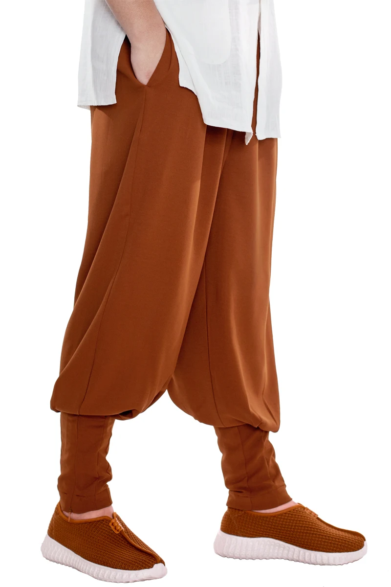 Summer-Cotton-Linen-Monk-Pants-Buddhist-Zen-Lay-Trousers-Traditional ...
