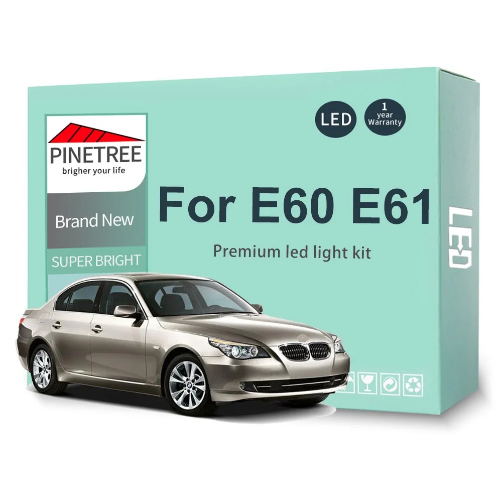 Led-Interior-Light-Kit-For-BMW-5-Series-E60-E61-2004-2010-LED-Dome-Map ...