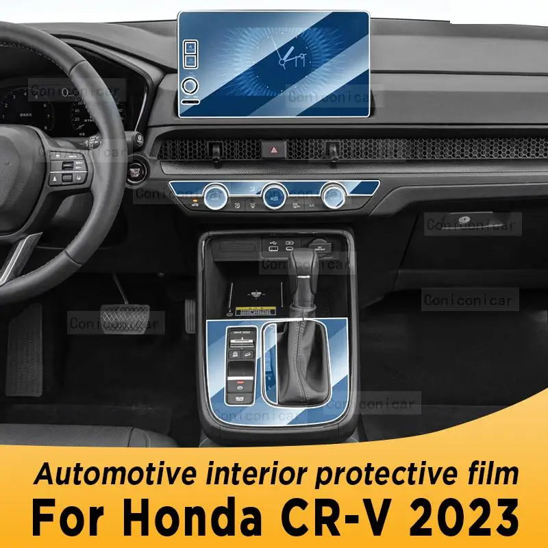 For-Honda-CR-V-CRV-2023-Gearbox-Panel-Navigation-Screen-Automotive-Interior-Protective-Film-Anti ...