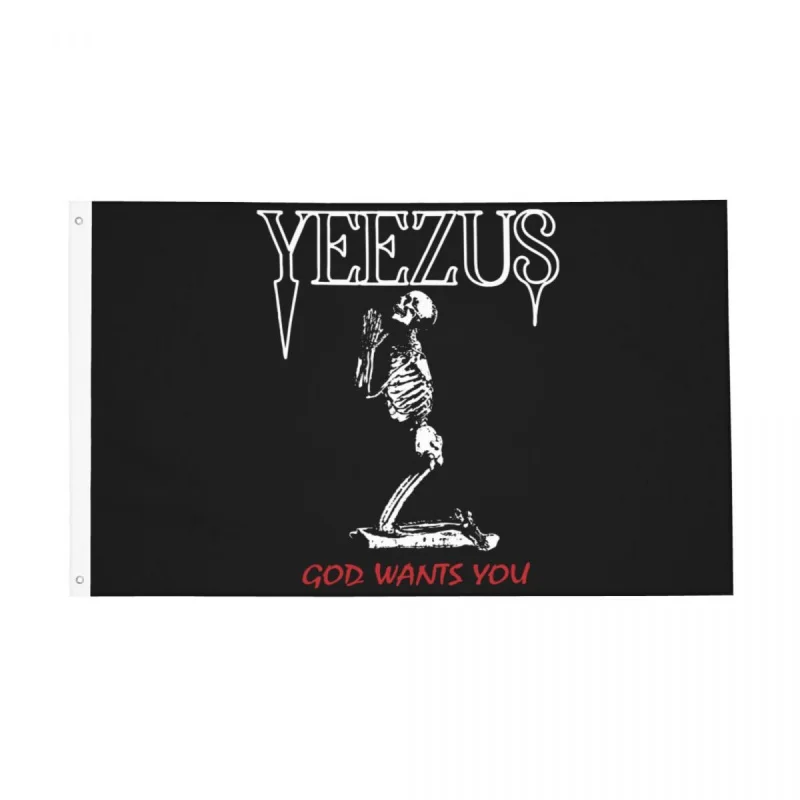 Kanye-West-Yeezus-Skeleton-Flag-Banner-para-exteriores-2-ojales ...