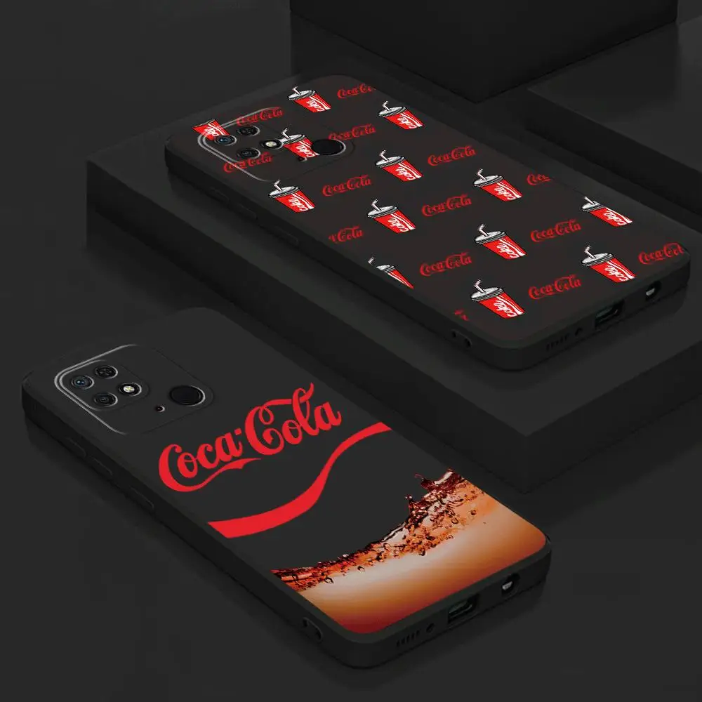 Fashionc-funda-de-tel-fono-de-Coca-Cola-para-Xiaomi-Redmi-K40-9A-9C-10 ...