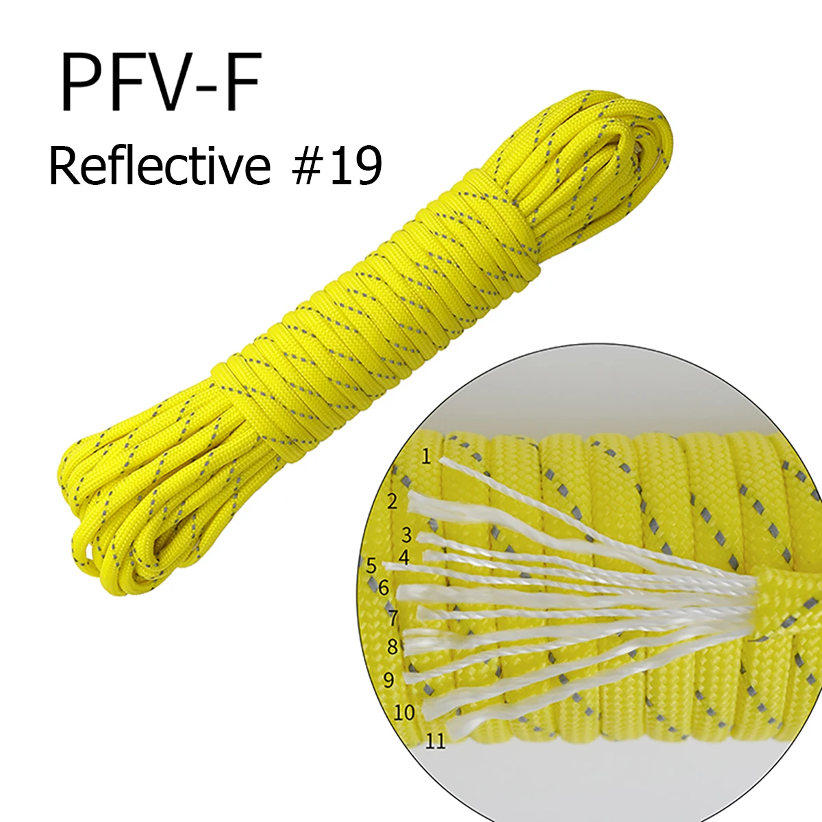 15m 30m Utility Line 15-30 Meter Micro Paracord – 2mm Braided Nylon ...