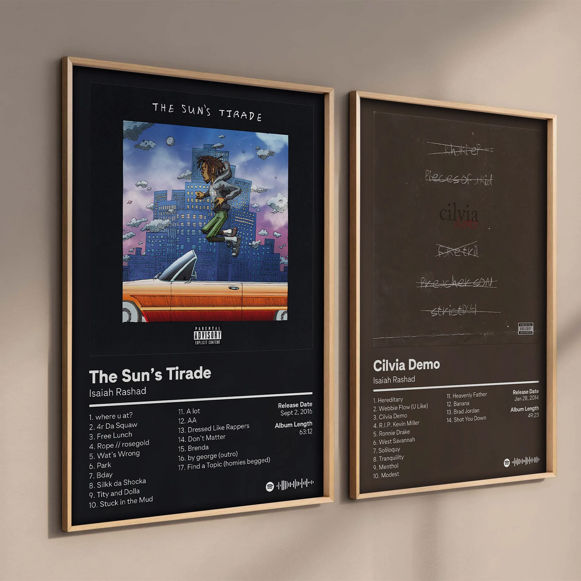 Isaiah Rashad Shot You Down Artwork