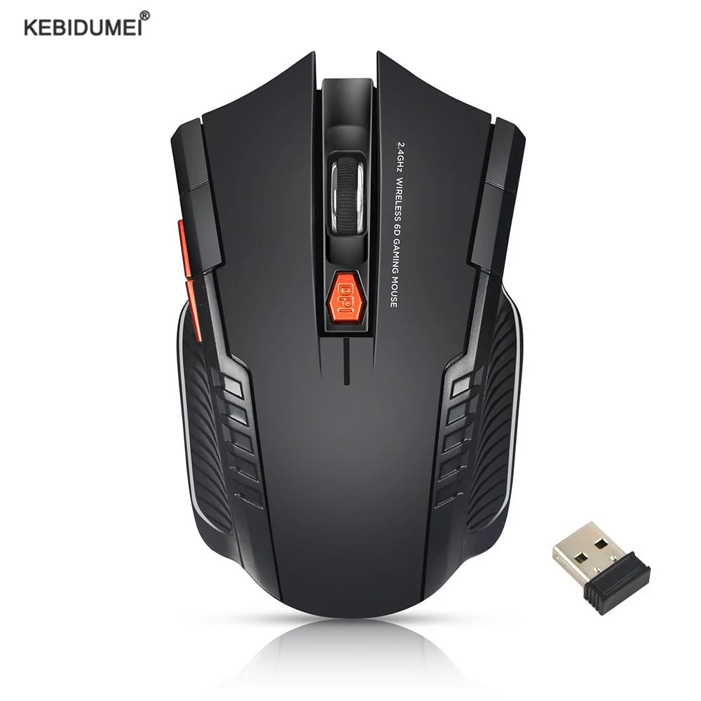 2-4Ghz-Wireless-Mouse-with-USB-Receiver-2-4G-Gaming-Mouse-6D-Optical ...