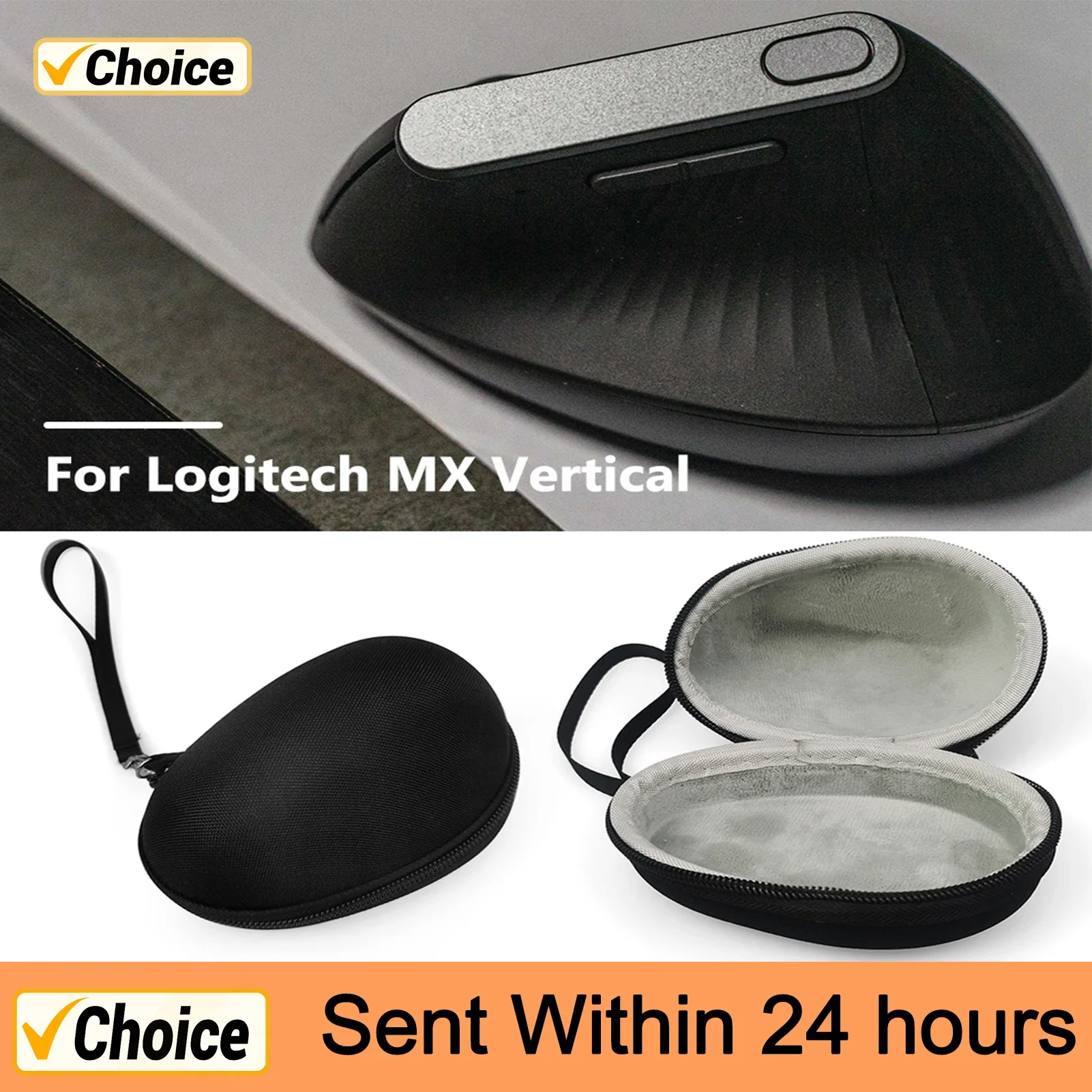 Storage Bag Carring Mouse Protective Cover Mice Hard Case Pouch Box ...