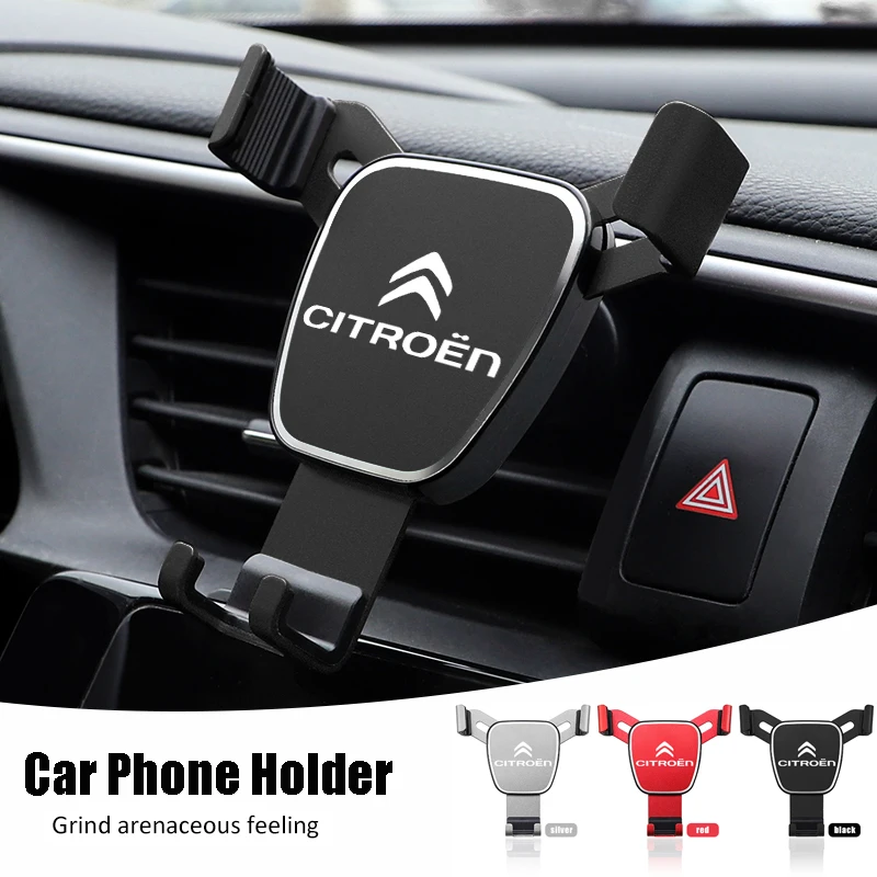 Support de téléphone de voiture Détection de gravité Support d'aération ...