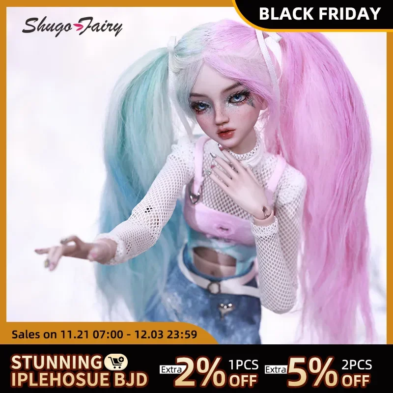 Shuga-Fairy-Una-1-4-BJD-Doll-Spray-Process-Fashion-Lady-Attractive ...