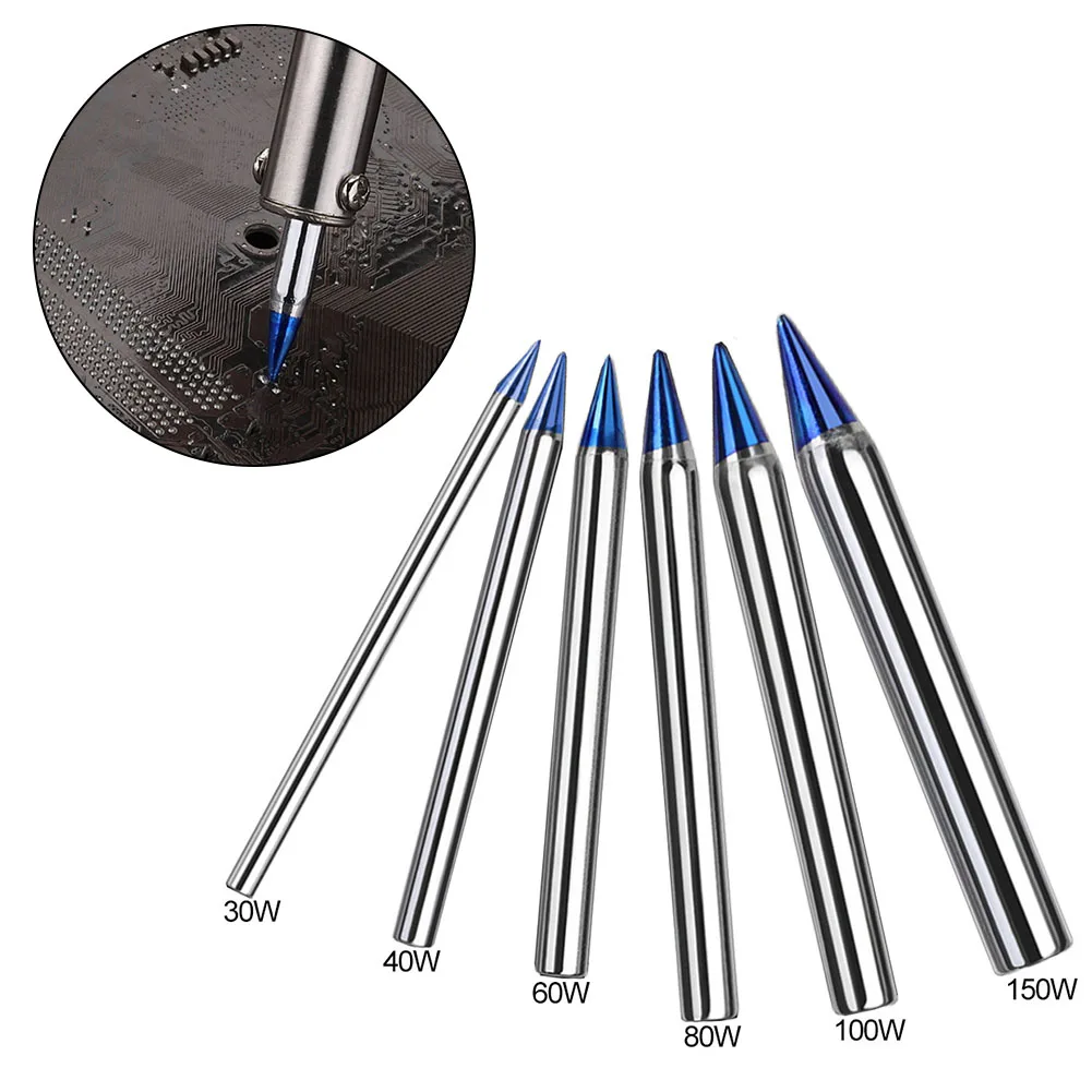 Soldering-Iron-Tips-Pointed-Welding-Tips-30-40-60-80-100-150W-External ...